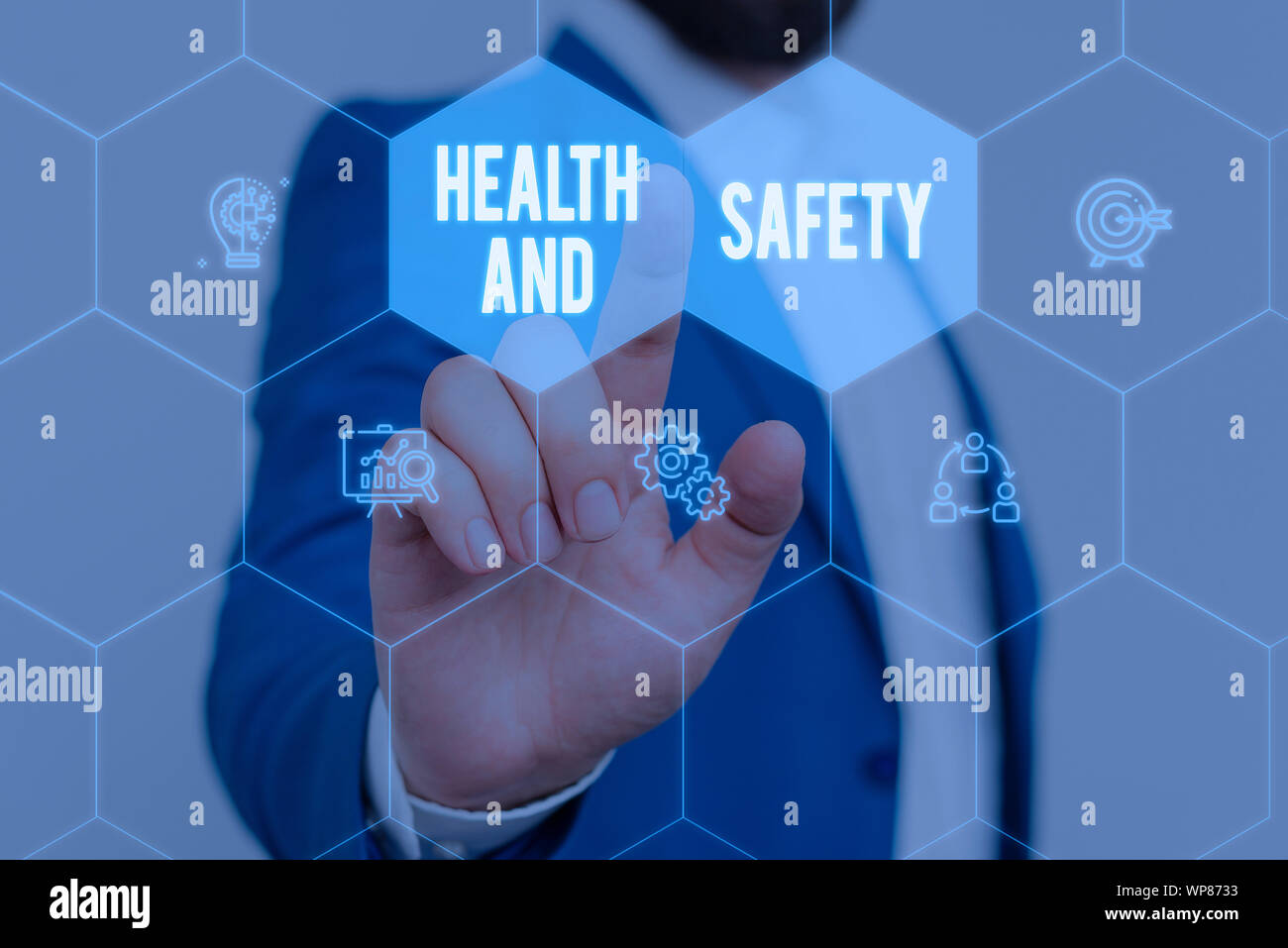 Arbeitssicherheit und Gesundheitsschutz Am Arbeitsplatz Stockfotos und ...