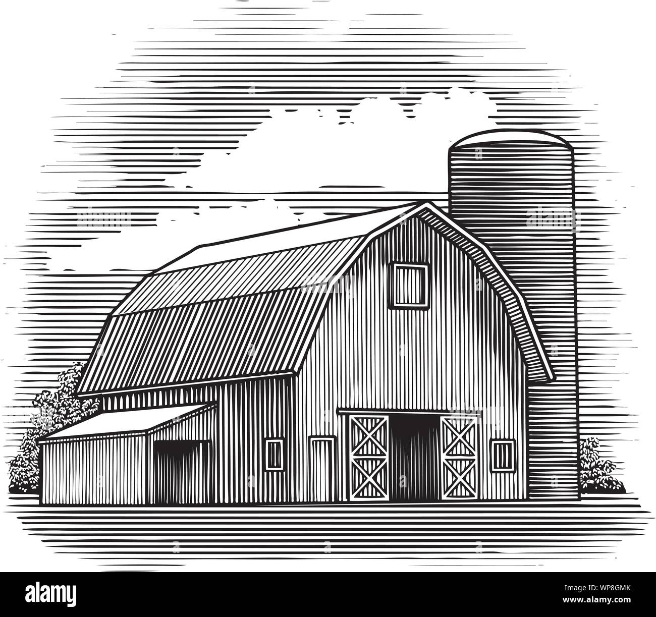 Vintage silo Stock-Vektorgrafiken kaufen - Alamy