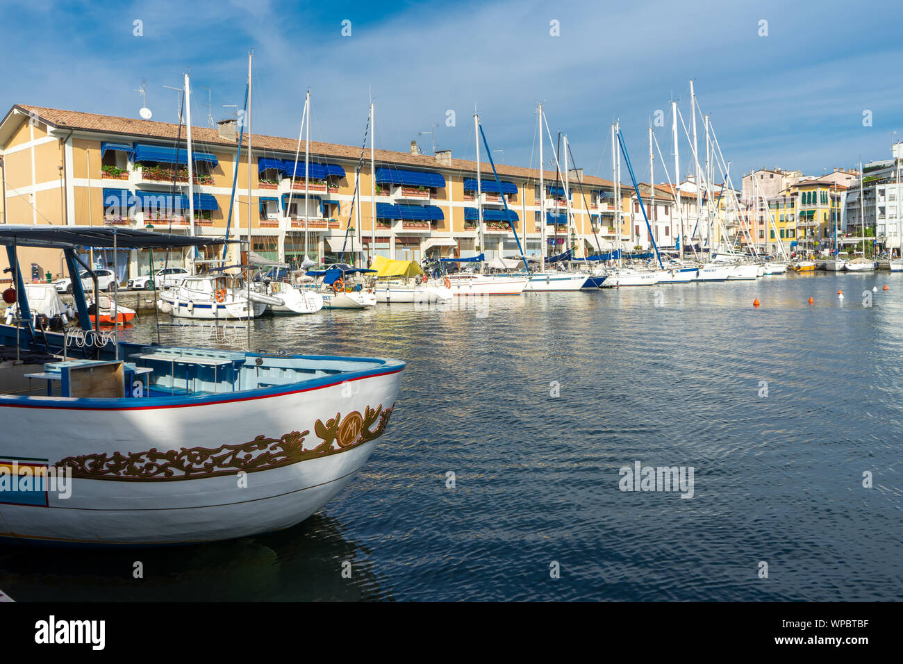 Italien, Grado, Friaul-Julisch-Venetien, zu Fuß durch das historische ...