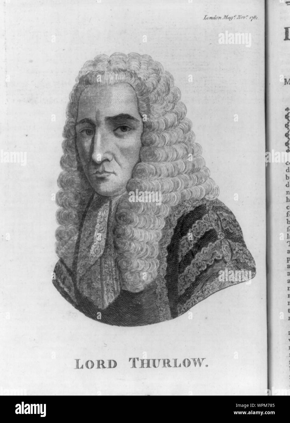 Lord thurlow -Fotos und -Bildmaterial in hoher Auflösung – Alamy