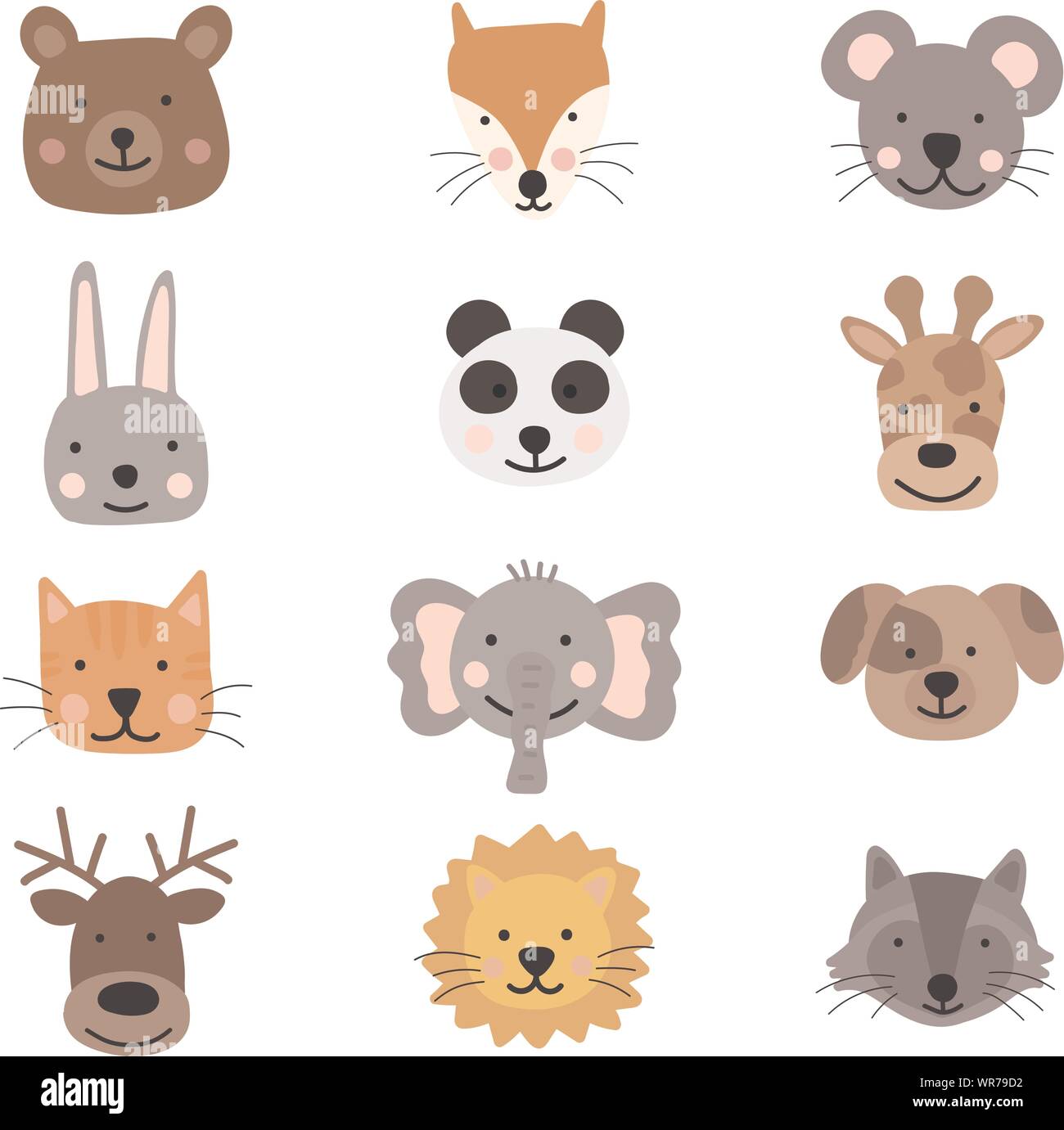 The lion and the mouse Stock-Vektorgrafiken kaufen - Alamy