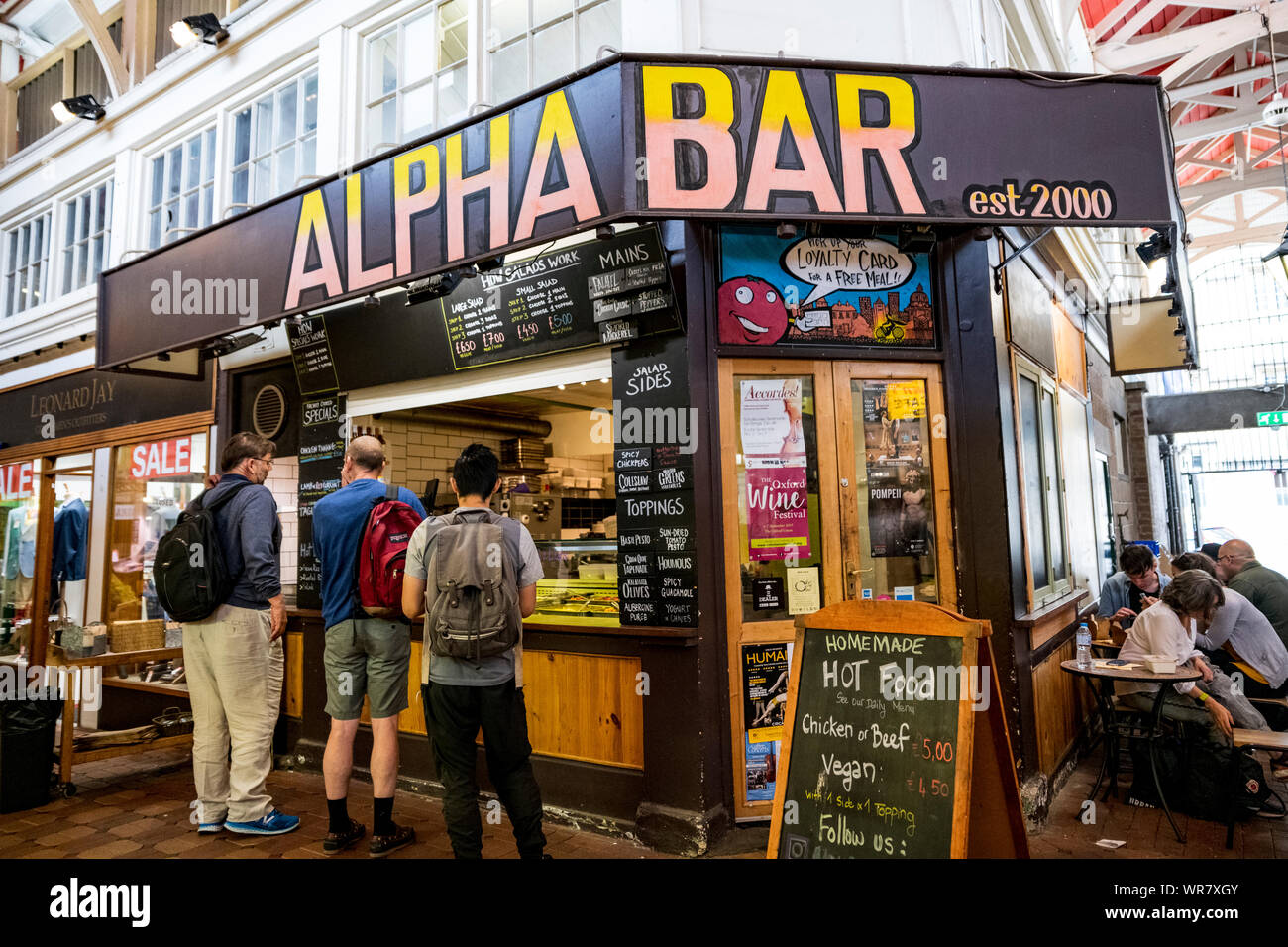 Bar Essen Zeichen Stockfotos und -bilder Kaufen - Alamy