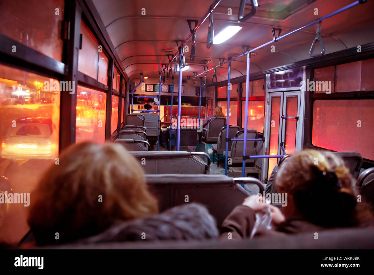 In Einem Bus Sitzen Stockfotos und -bilder Kaufen - Alamy