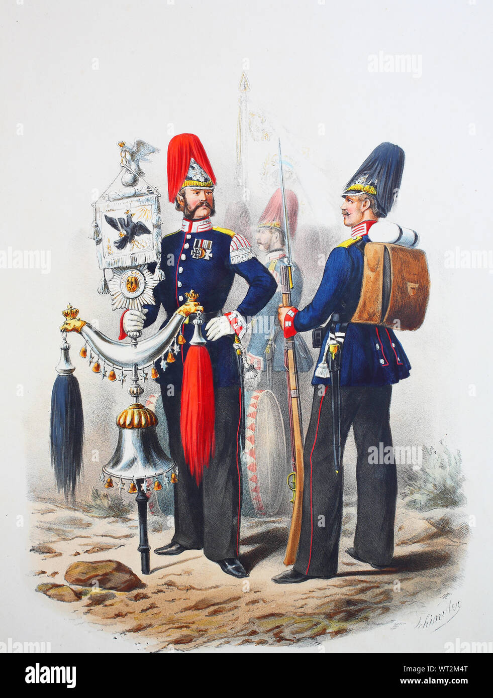 Königlich-preußischen Armee, Guards Corps Preußens Heer, preussische ...