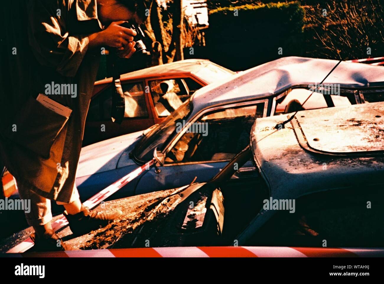Car wreckage -Fotos und -Bildmaterial in hoher Auflösung – Alamy