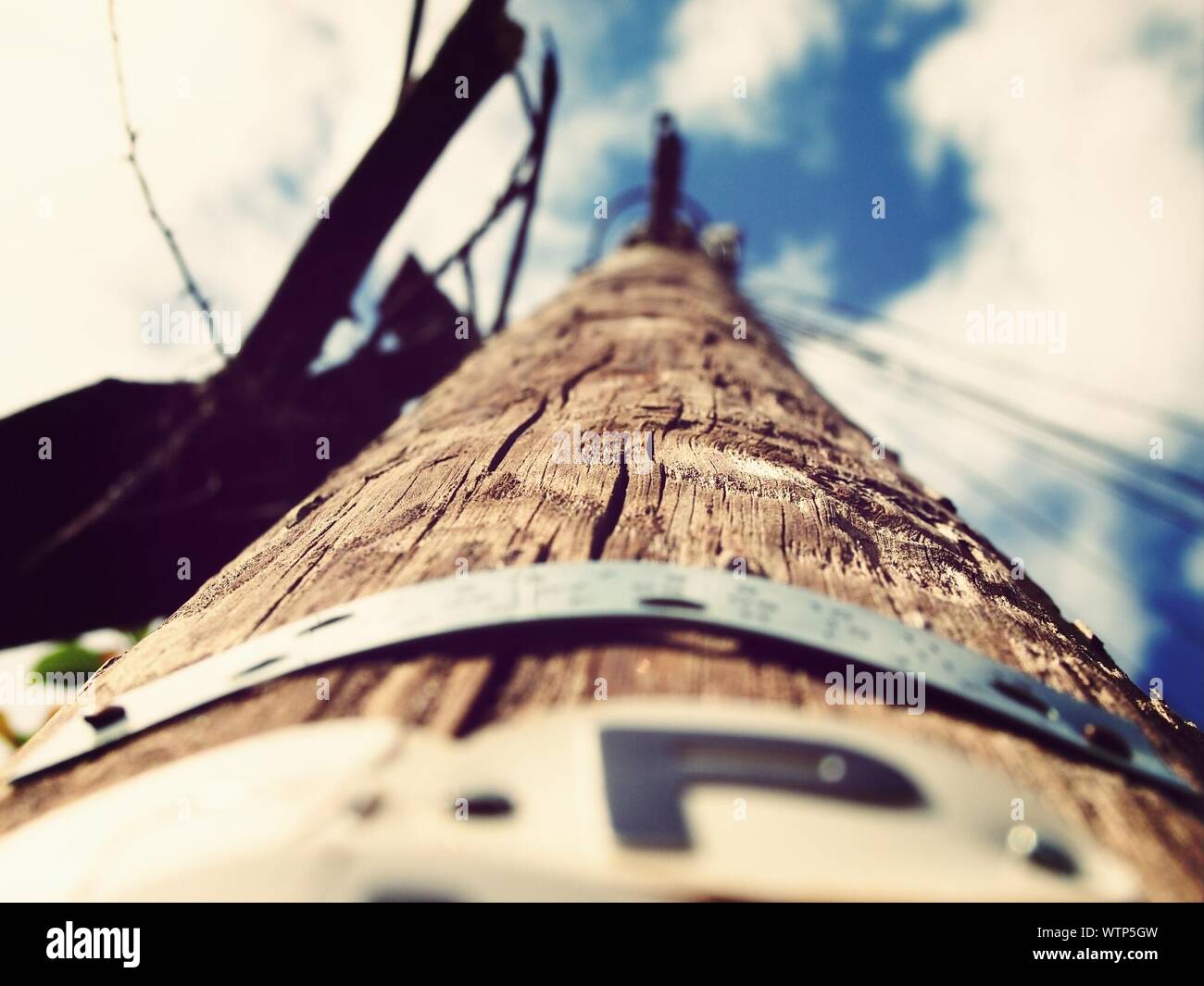 Holz telefonmast -Fotos und -Bildmaterial in hoher Auflösung – Alamy