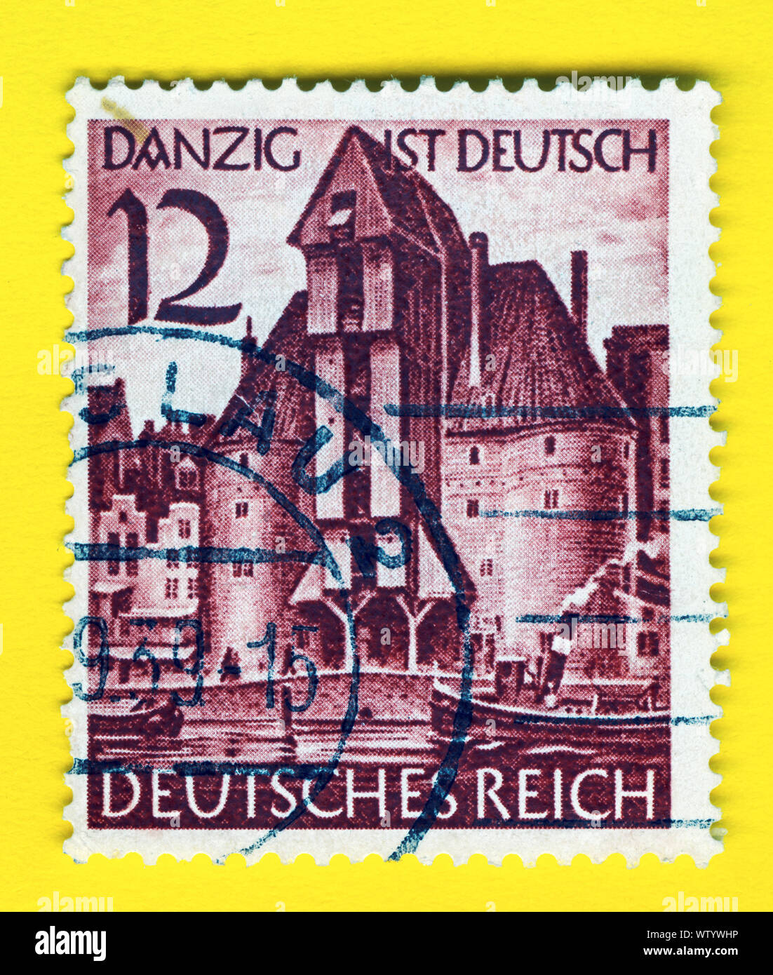 Postage stamp with nazi propaganda -Fotos und -Bildmaterial in hoher ...