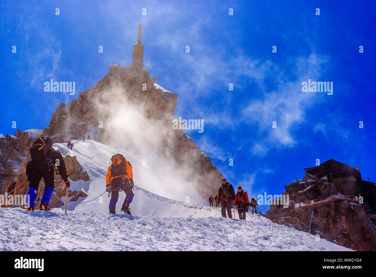 Mont blanc expedition -Fotos und -Bildmaterial in hoher Auflösung – Alamy