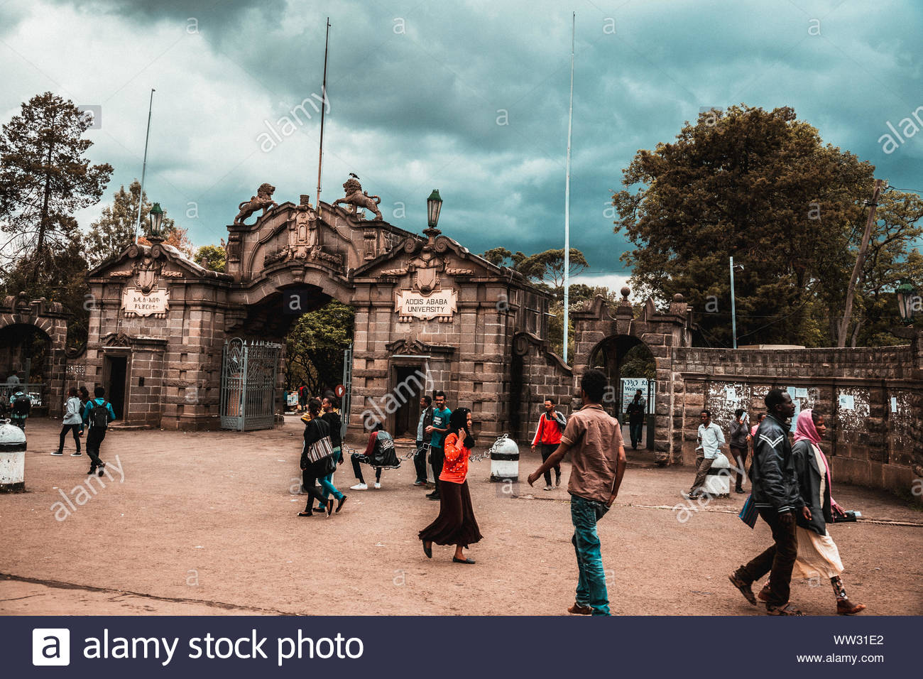 Ethiopia Addis Ababa Center Stockfotos und -bilder Kaufen - Alamy