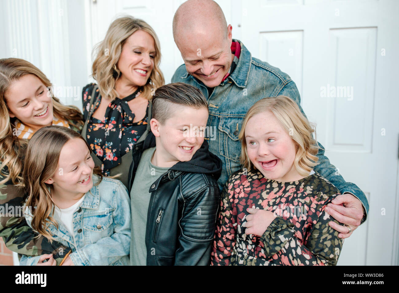 Down Syndrom Kinder Stockfotos und -bilder Kaufen - Alamy