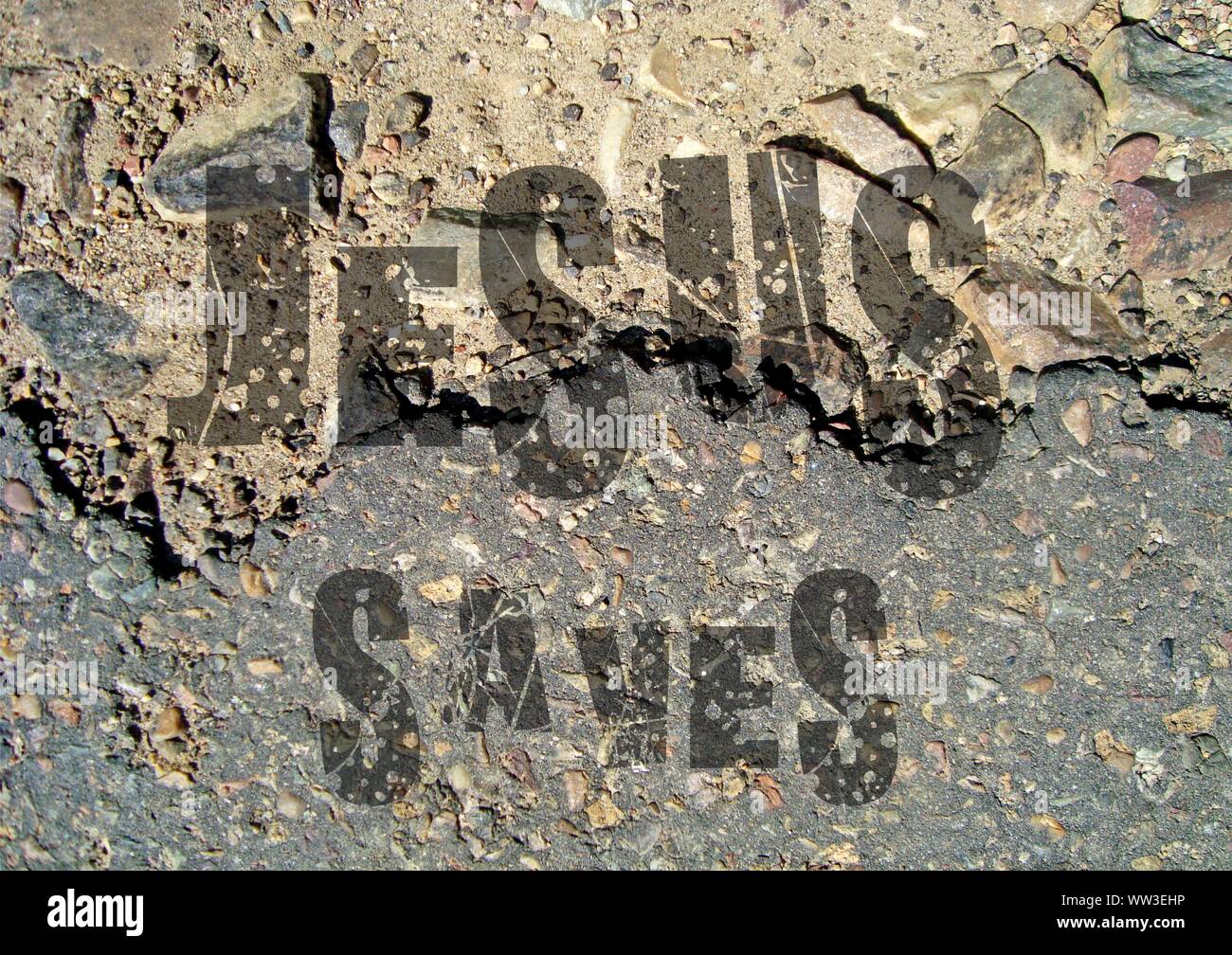 Jesus rettet -Fotos und -Bildmaterial in hoher Auflösung – Alamy