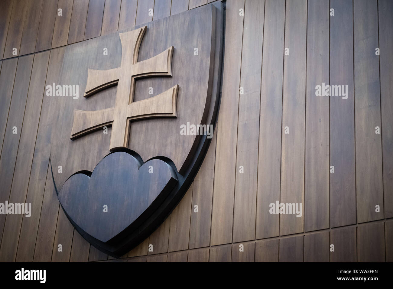 Bratislava Slowakei Wappen Logo Symbol Emblem Siegelzeichen Stockfotos ...