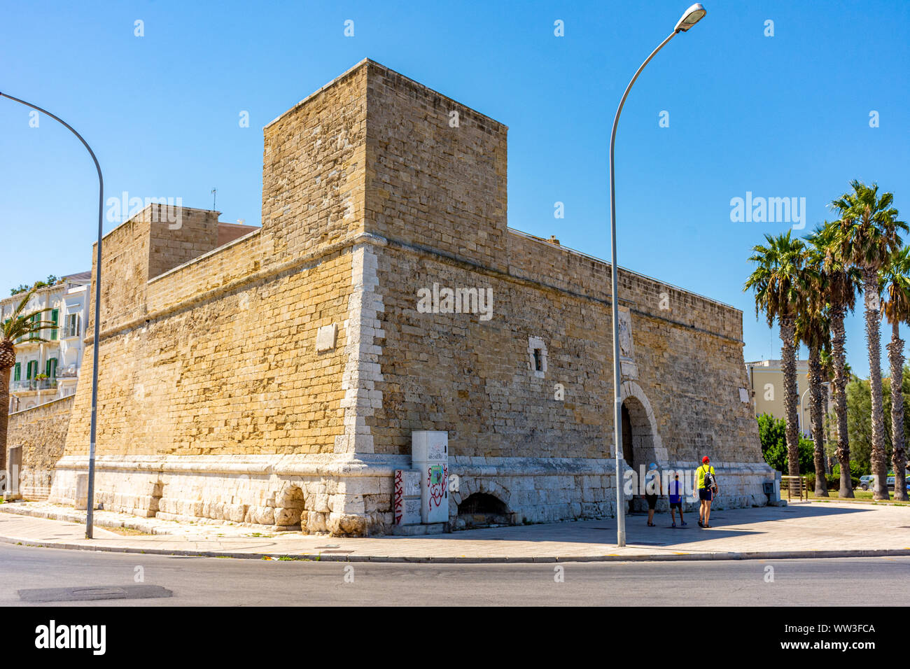 Italien, Bari, die Sant'Antonio fort, einem alten Wachturm im Jahre ...