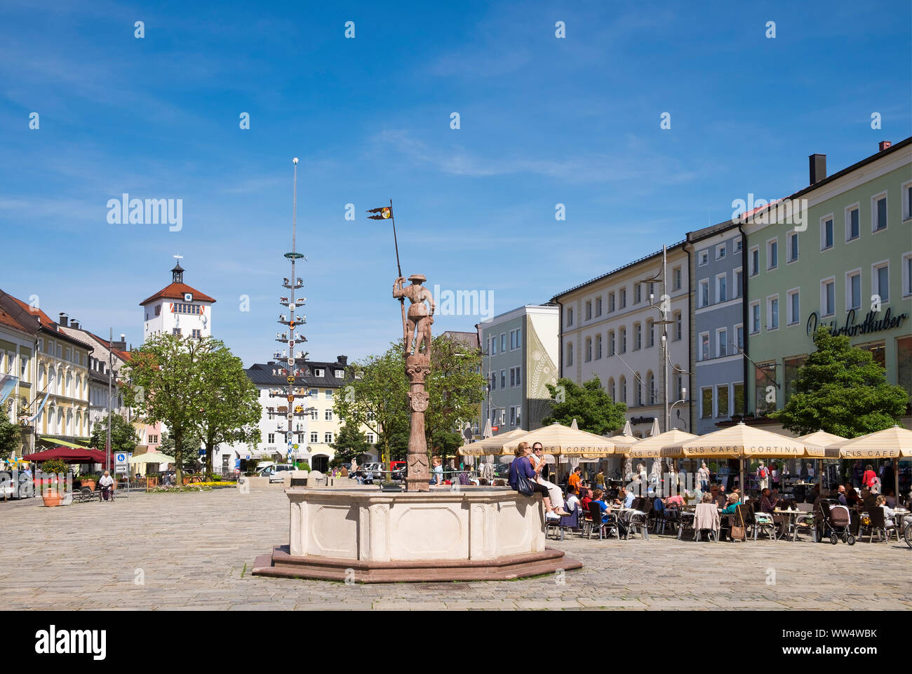 Germany upper bavaria traunstein town -Fotos und -Bildmaterial in hoher ...