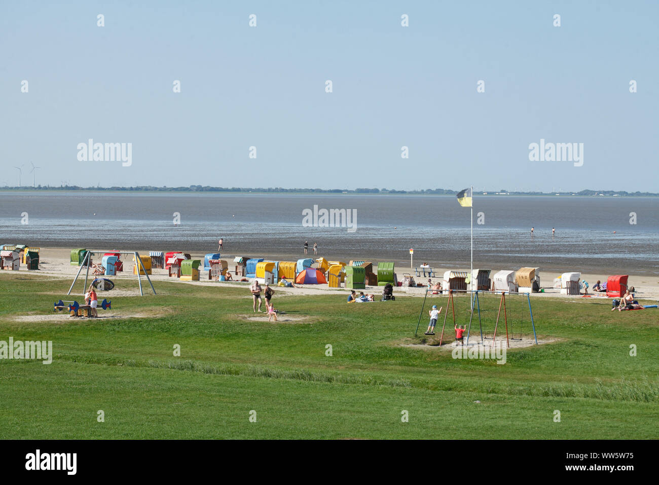Strand am campingplatz dangast Stockfotos und -bilder Kaufen - Alamy