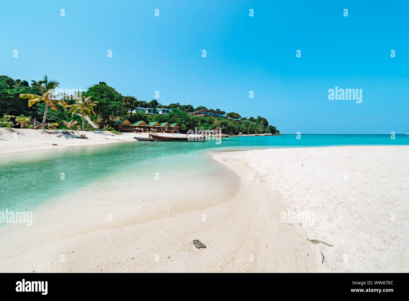 Schönen Sandstrand Tropical Beach auf Koh Lipe, Thailand mit ...