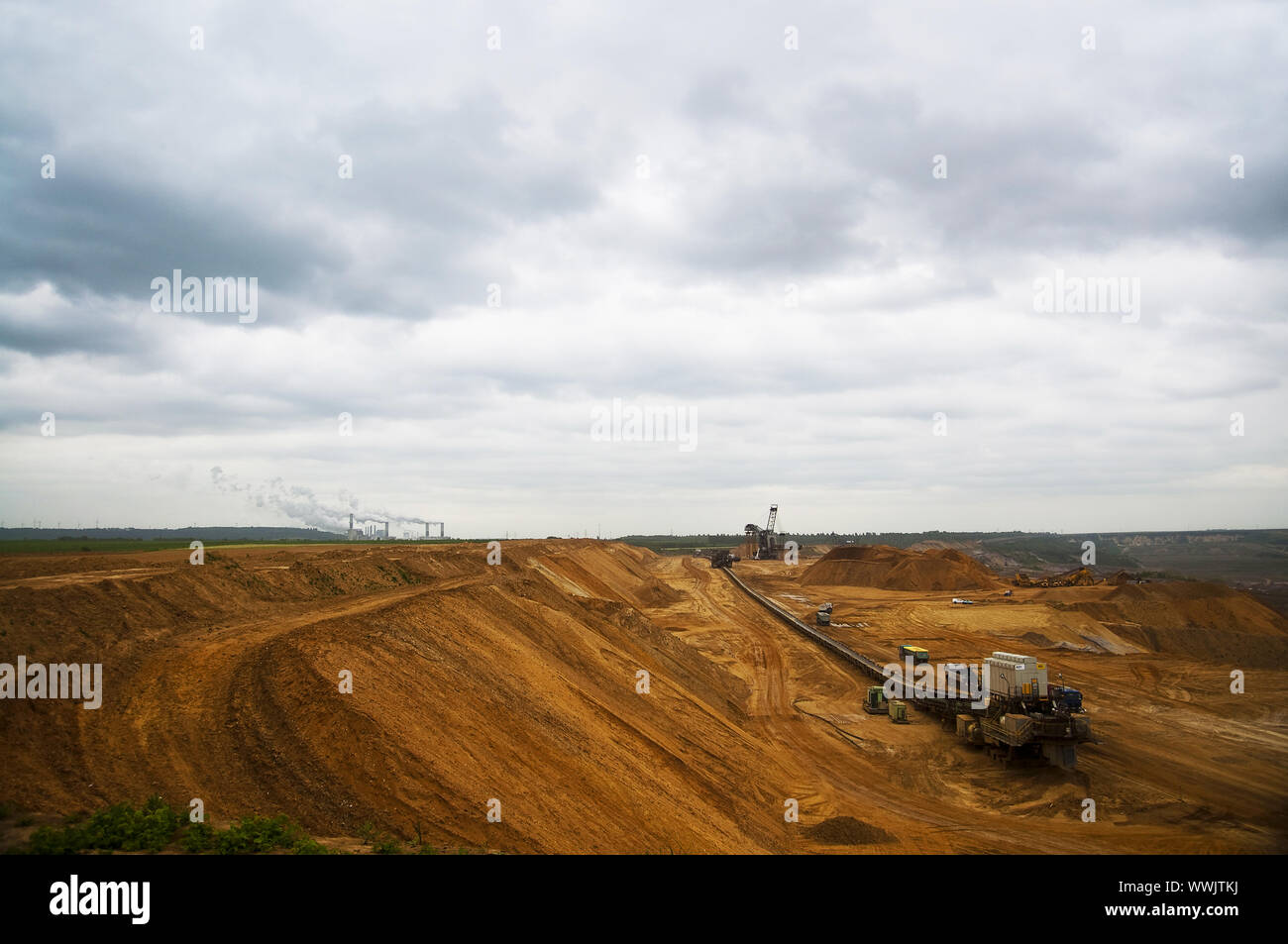 Braunkohlenbagger In Braunkohle Stockfotos und -bilder Kaufen - Alamy