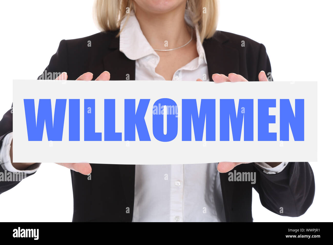 Colleague welcome -Fotos und -Bildmaterial in hoher Auflösung – Alamy