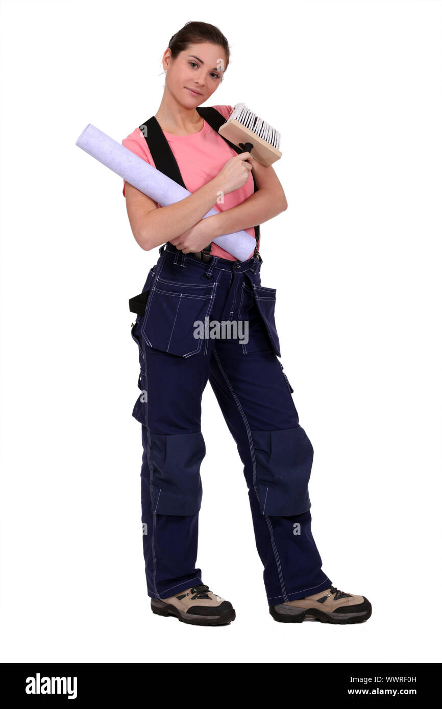 Strapse frau Ausgeschnittene Stockfotos und -bilder - Alamy