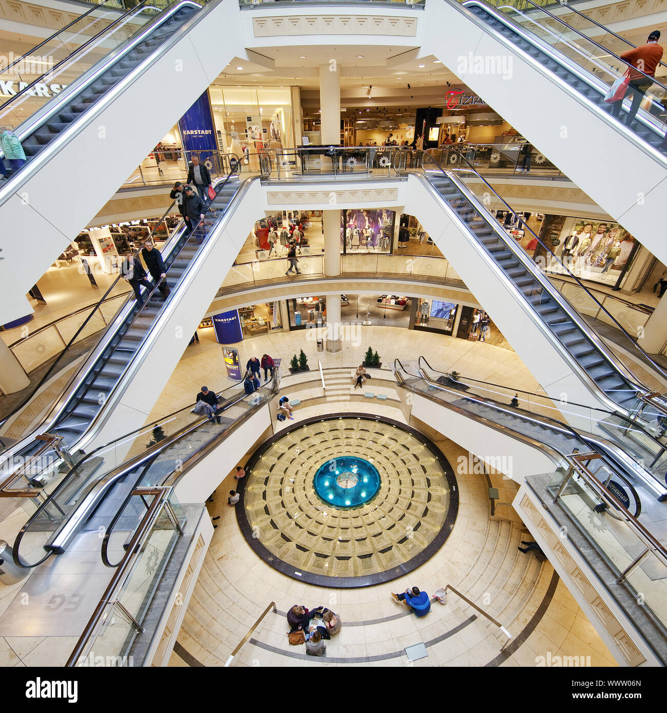 Einkaufszentrum Limbecker Platz, Essen, Ruhrgebiet, Nordrhein-Westfalen ...