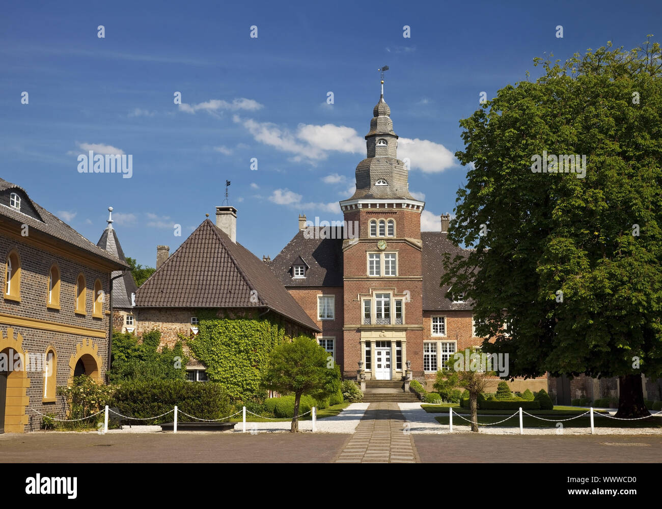 Schloss Sandfort, Olfen, Münsterland, Nordrhein-Westfalen, Deutschland ...