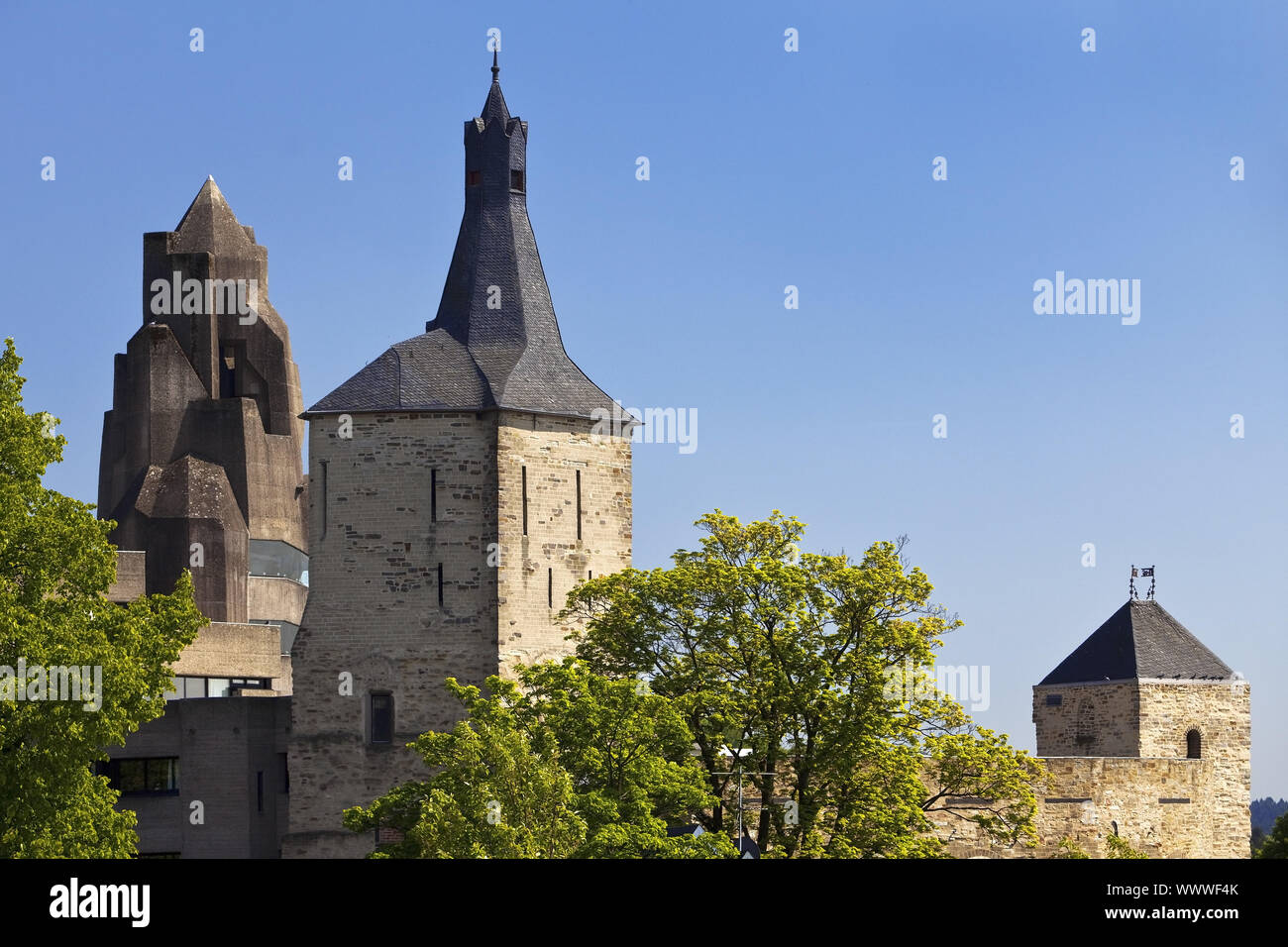 Bensberg Rathaus, Schloss Bensberg, Bergisch Gladbach, Nordrhein ...