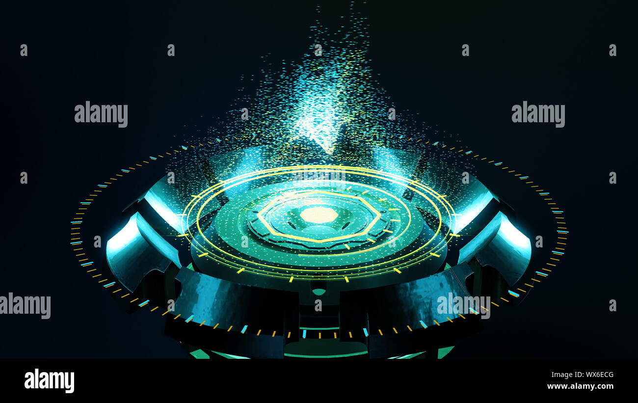 3d holographic display system -Fotos und -Bildmaterial in hoher Auflösung – Alamy