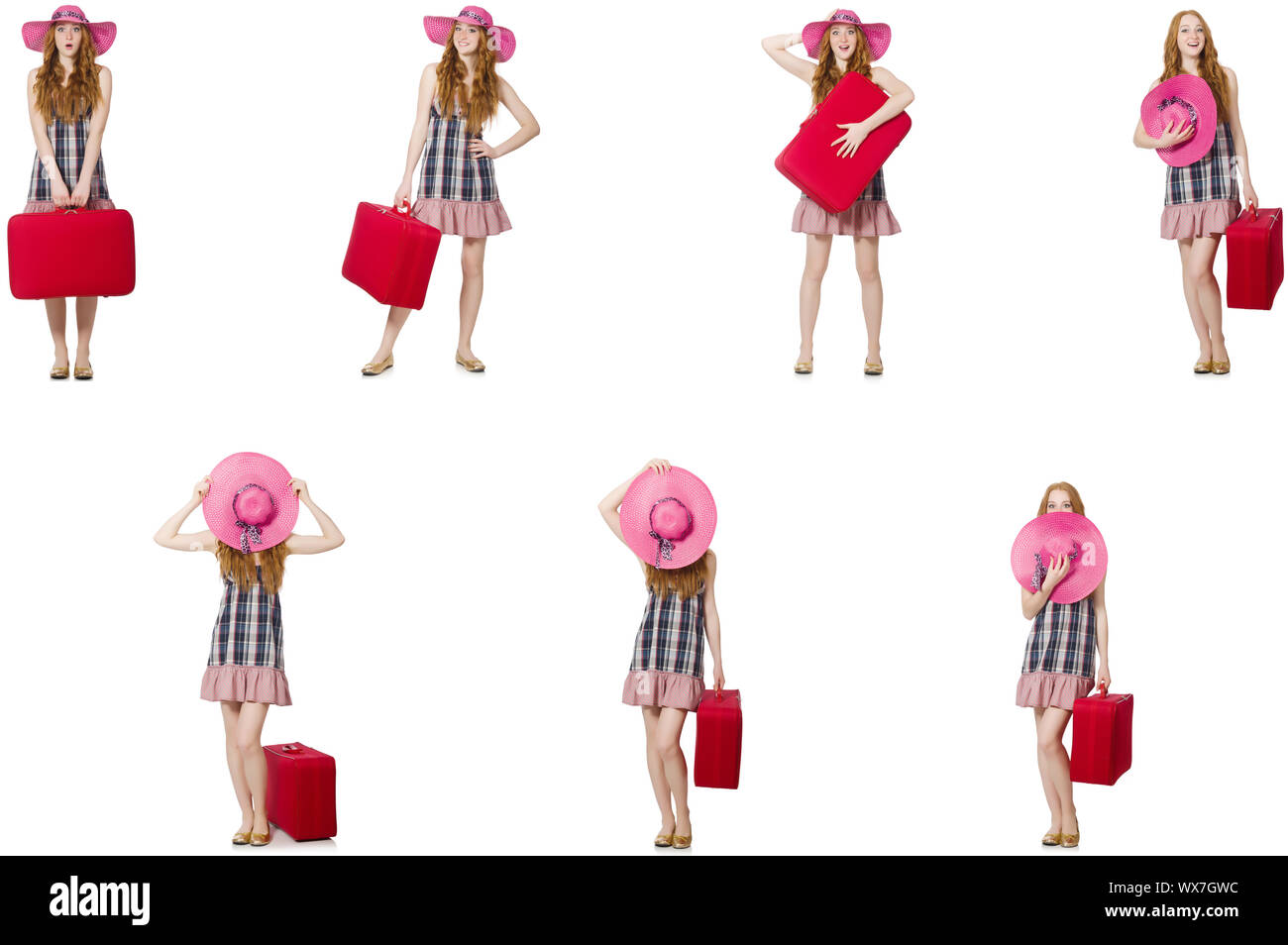 Junge frau steht am strand Ausgeschnittene Stockfotos und -bilder - Alamy