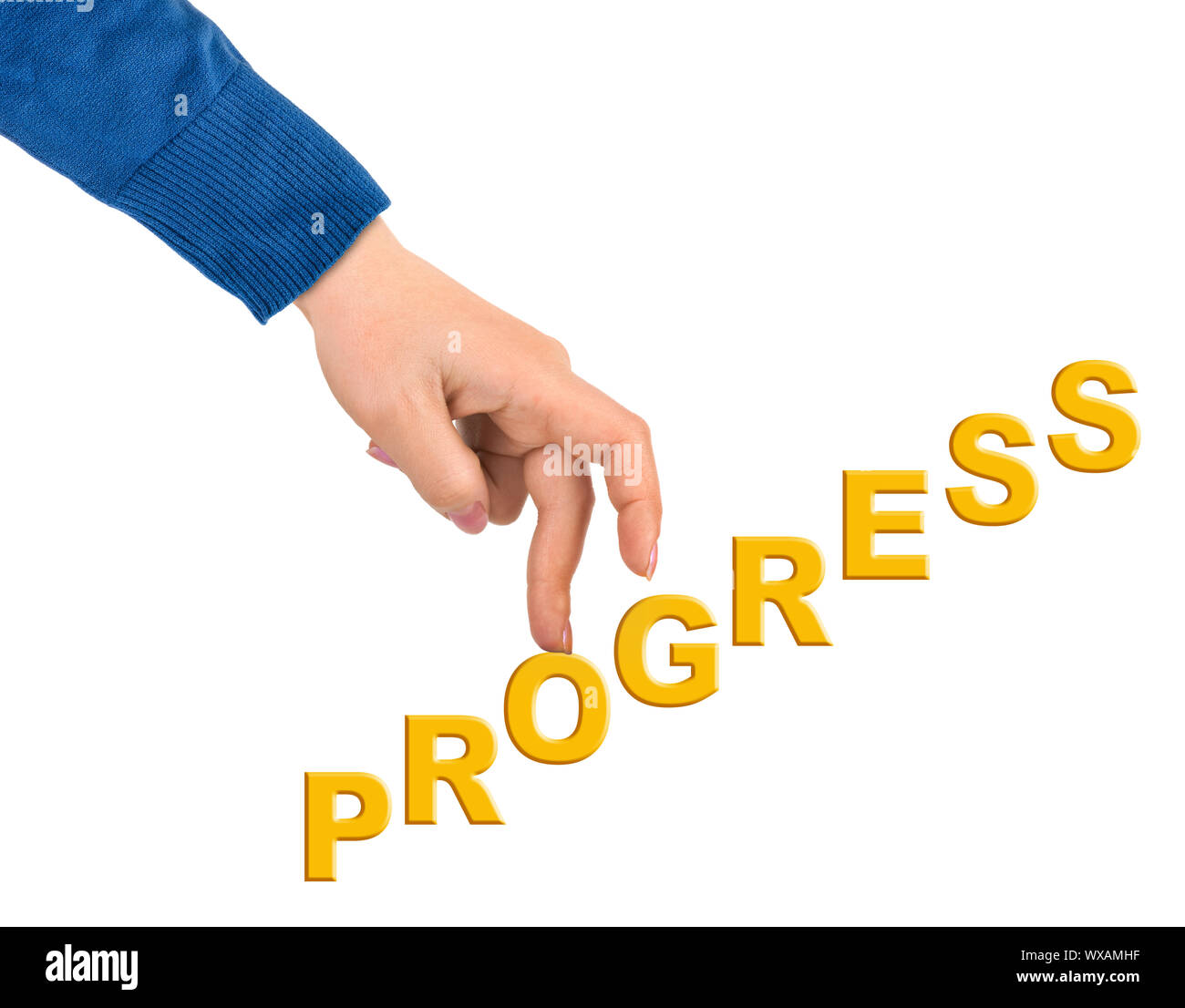 Der weg zum fortschritt -Fotos und -Bildmaterial in hoher Auflösung – Alamy