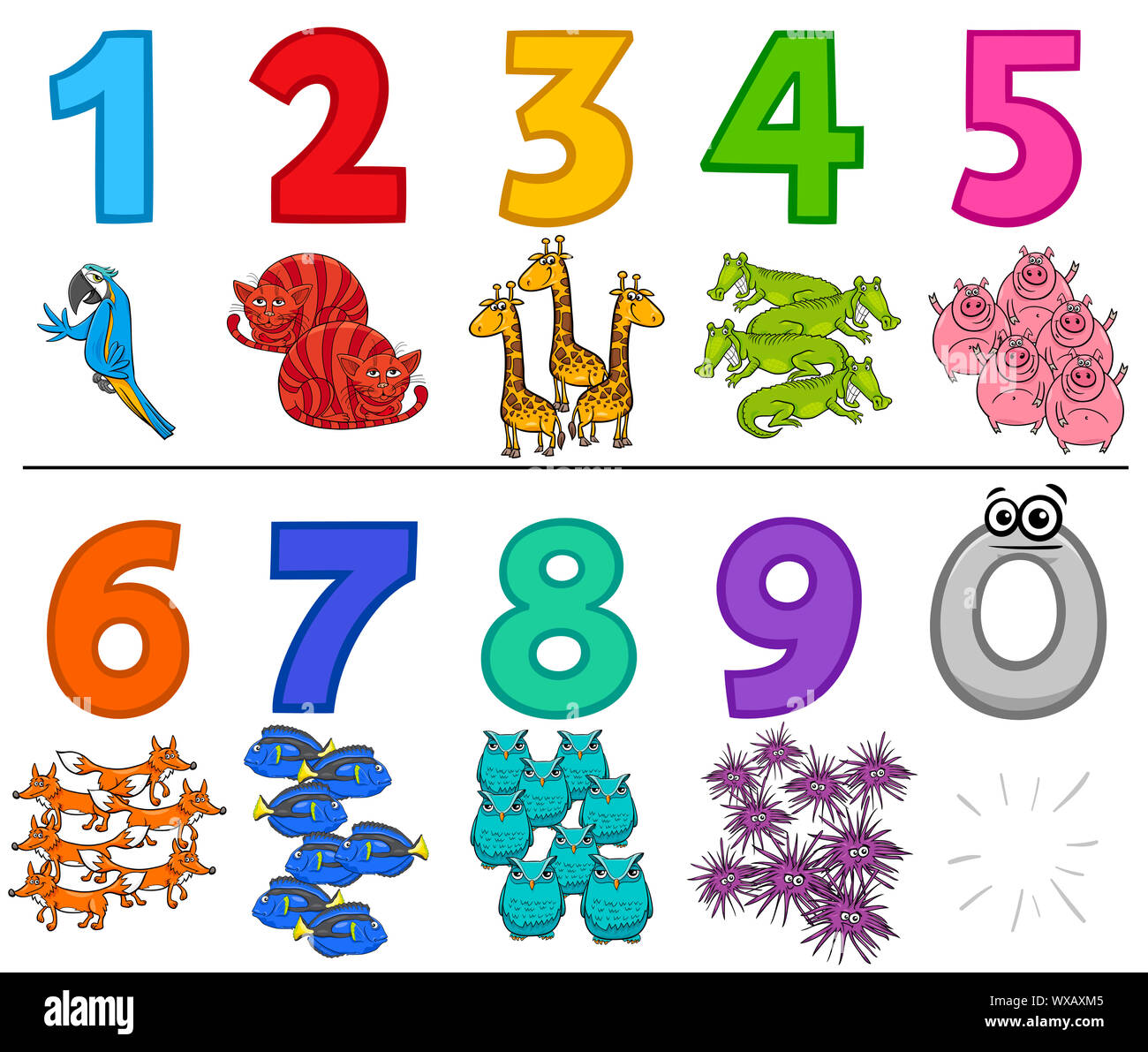 Mathematik Lustige Zeichnung Mathe Stockfotos und -bilder Kaufen - Alamy