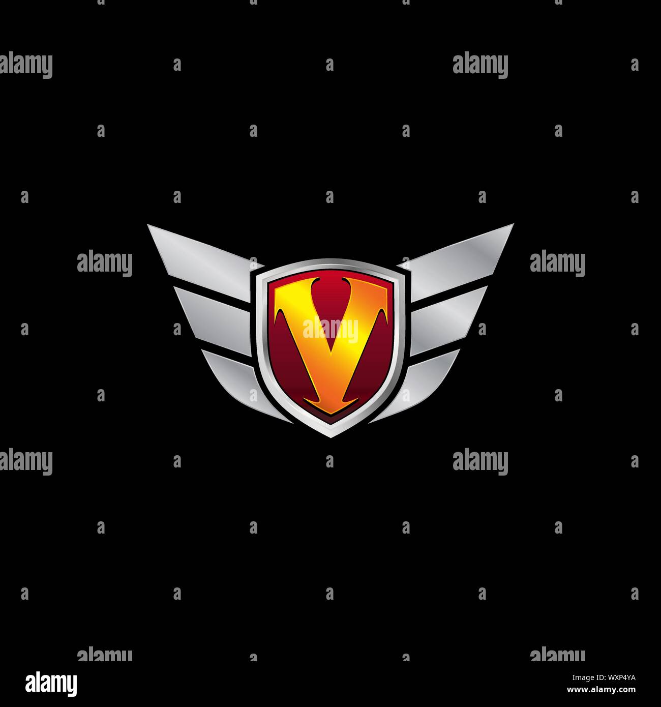 V guard logo -Fotos und -Bildmaterial in hoher Auflösung – Alamy