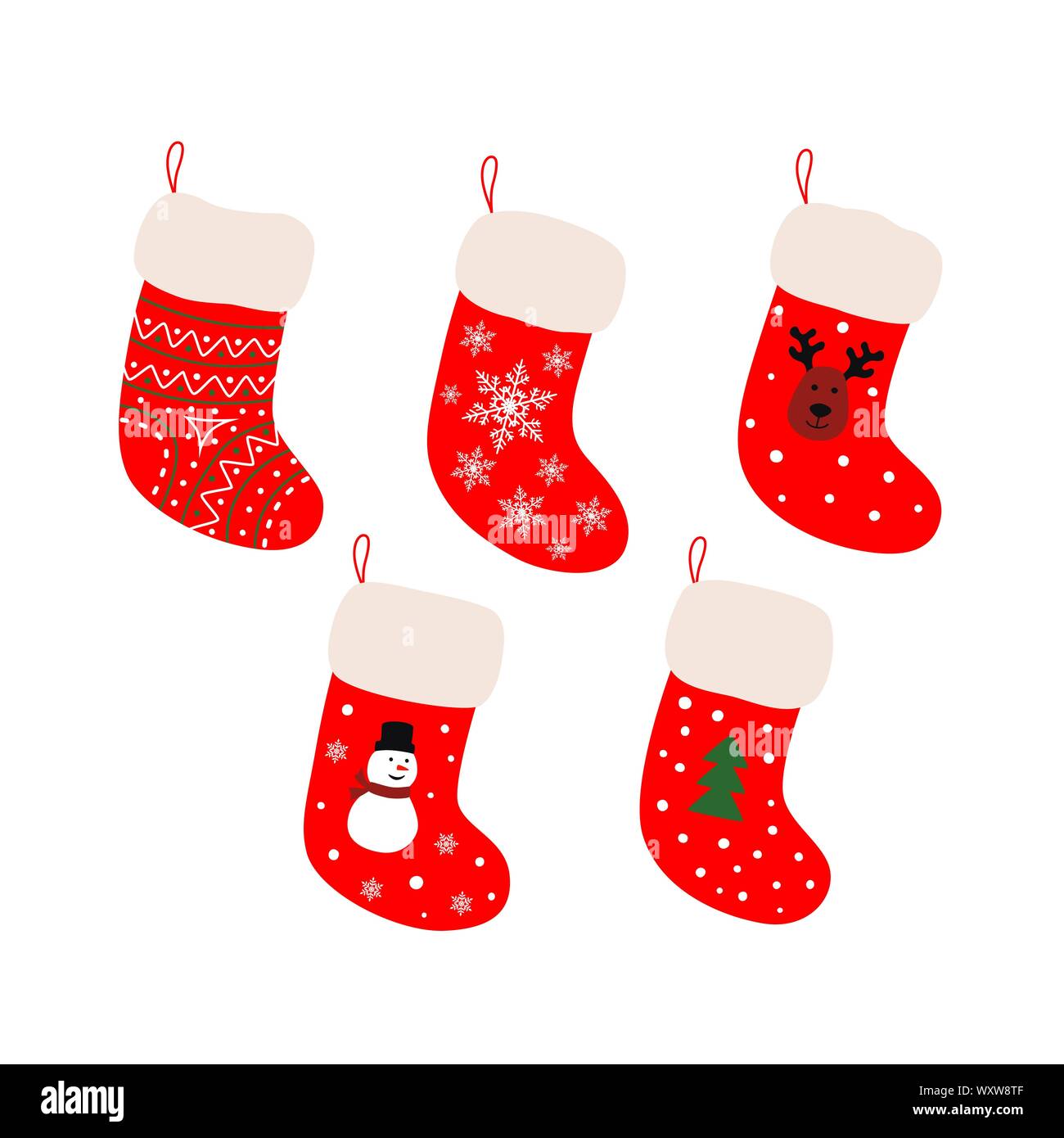 Strumpf socken Stock-Vektorgrafiken kaufen - Alamy