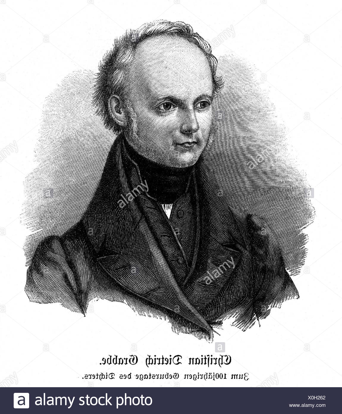 Christian Dietrich Grabbe Stockfotos und -bilder Kaufen - Alamy