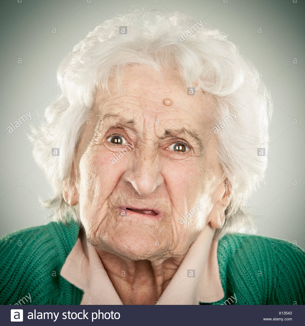 Toothless Lady Stockfotos und -bilder Kaufen - Alamy