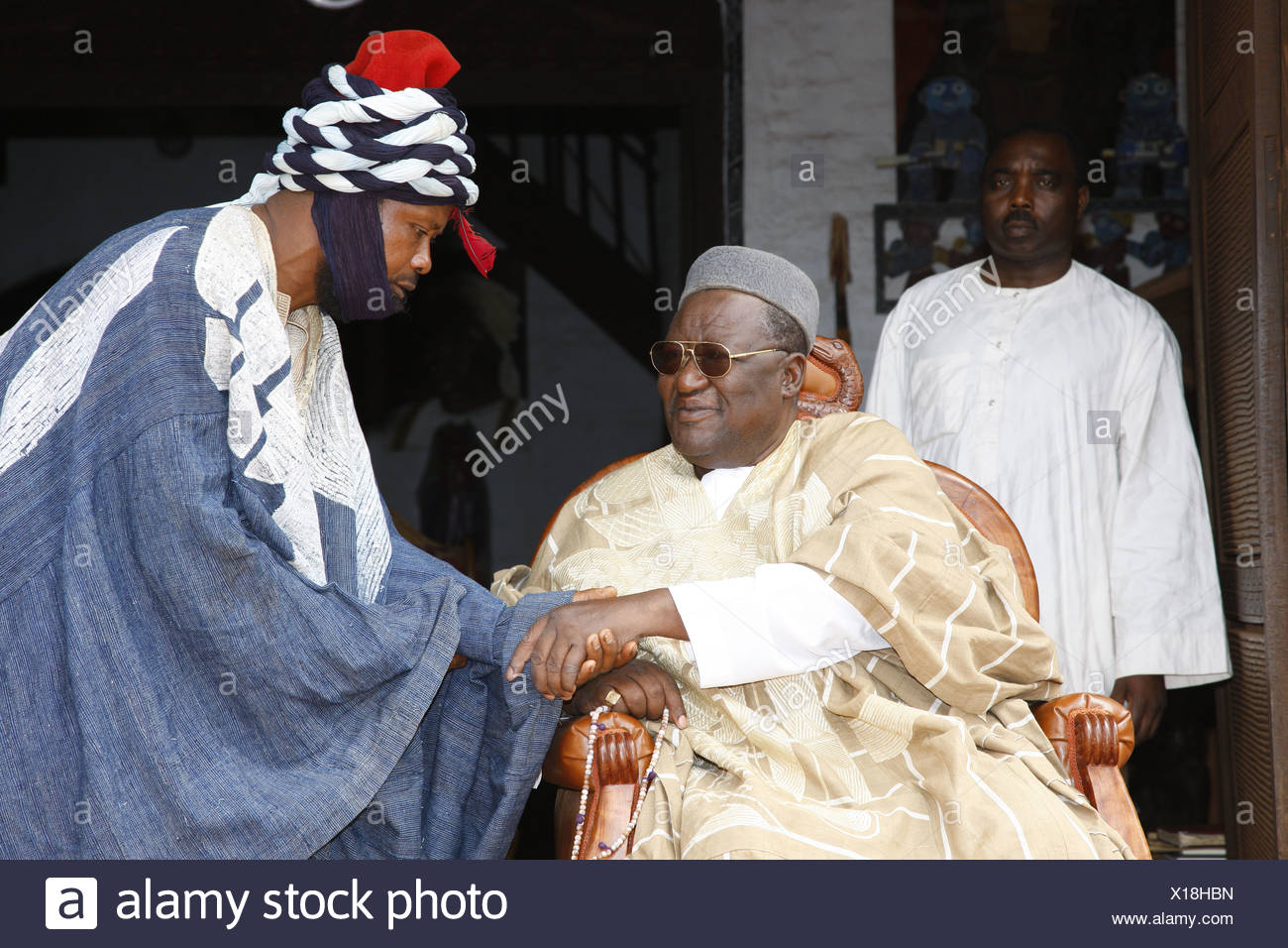 Cameroon Foumban Palace Sultan Stockfotos und -bilder Kaufen - Alamy