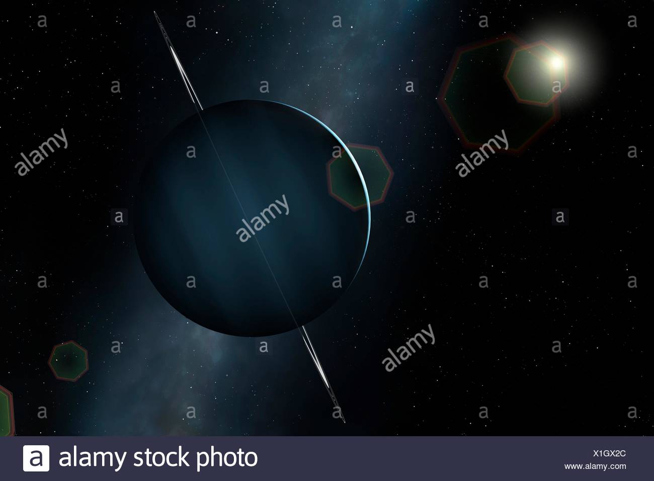 Ringe Von Uranus Stockfotos und -bilder Kaufen - Alamy