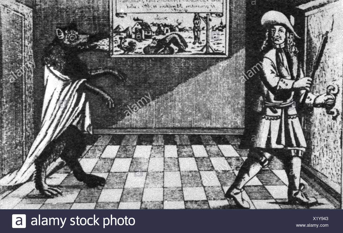 Der Wolf und Der Mann Stockfotos und -bilder Kaufen - Alamy