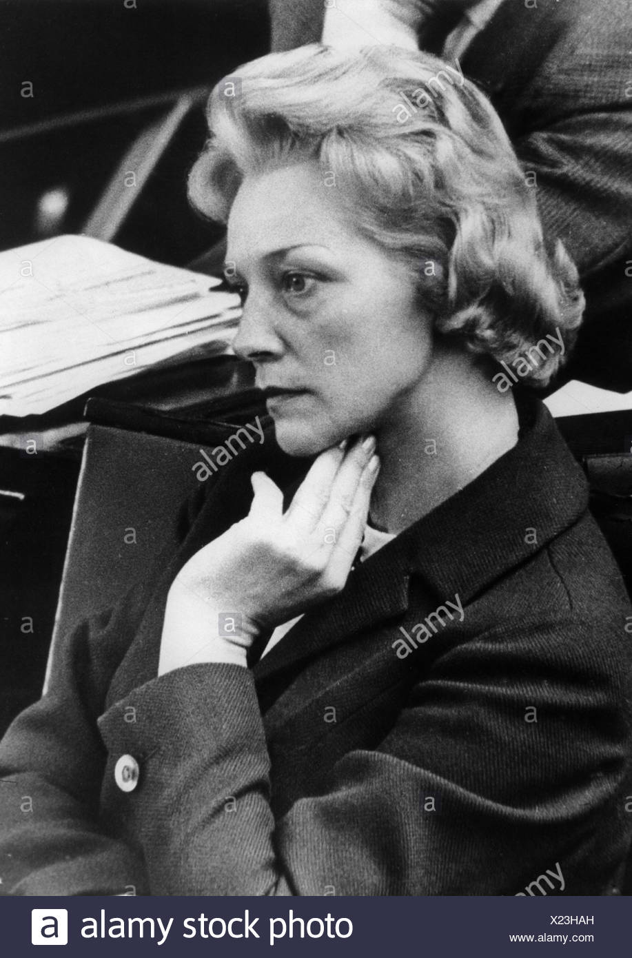 Annemarie Renger Stockfotos und -bilder Kaufen - Alamy