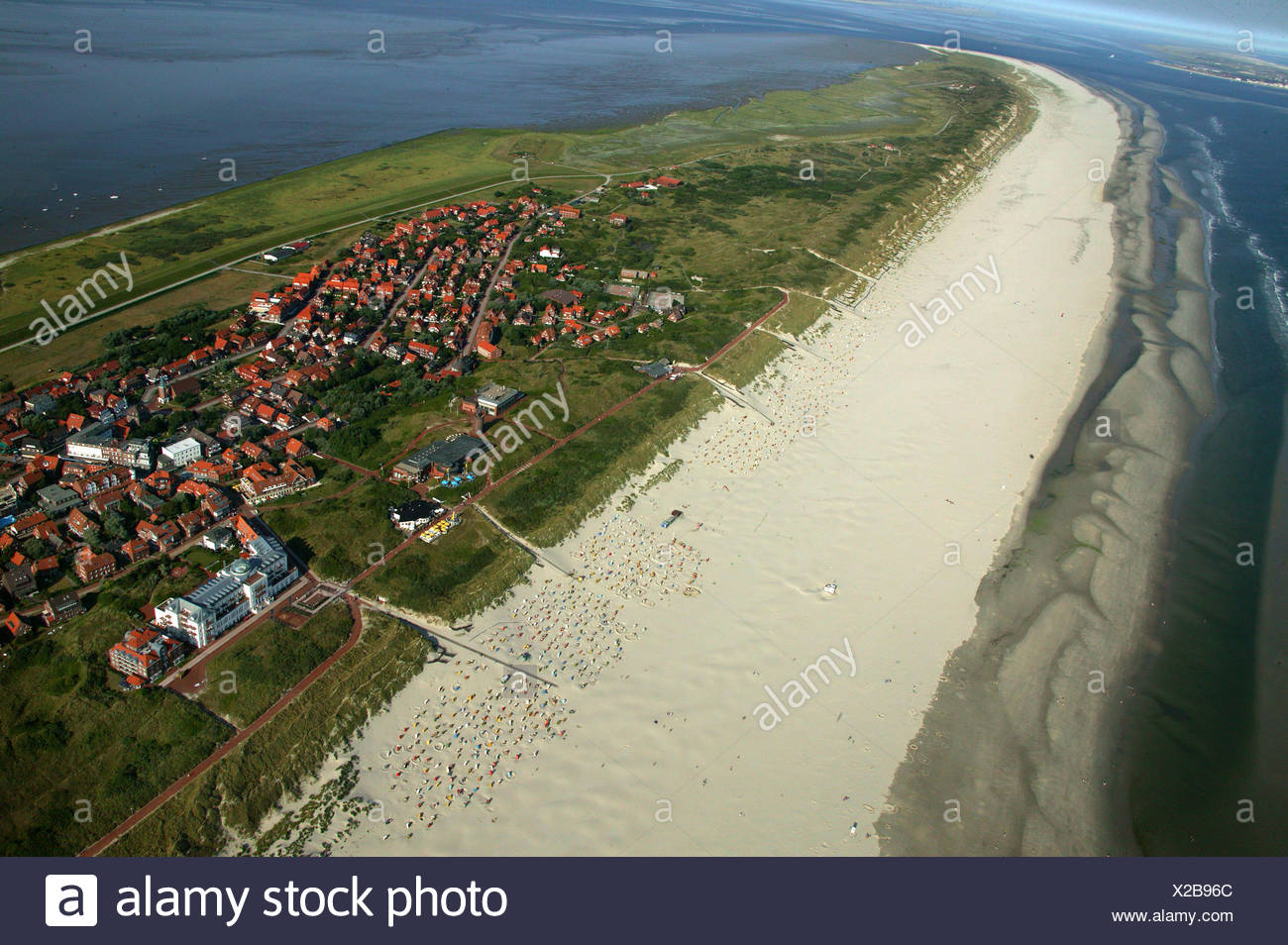 Juist Aerial Stockfotos und -bilder Kaufen - Alamy