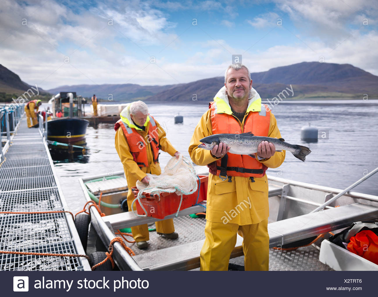 Fischer Verwenden Stockfotos und -bilder Kaufen - Alamy