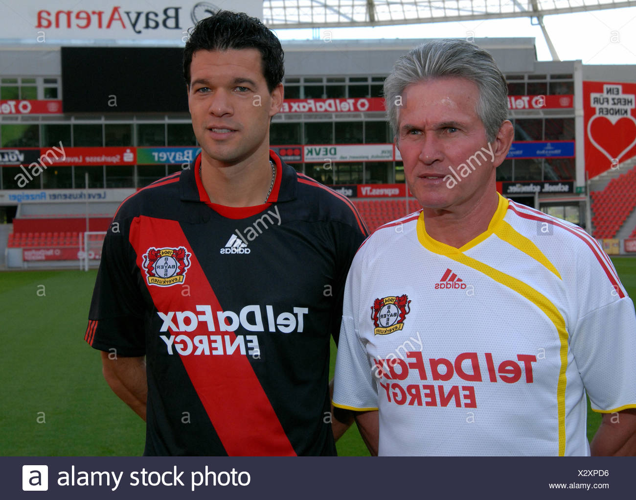Michael Ballack Bayer Leverkusen German Stockfotos und -bilder Kaufen ...