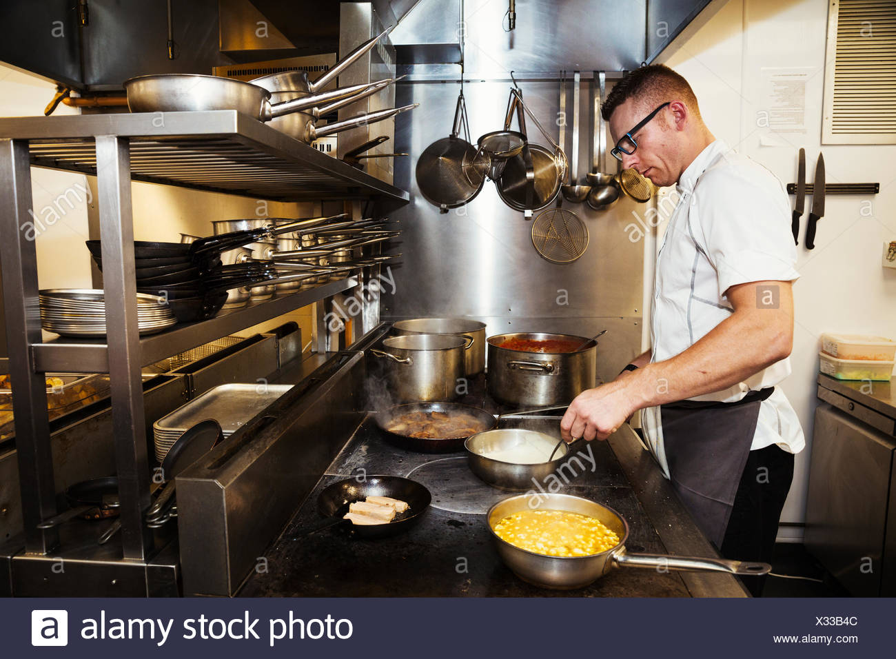 Koch Beruf Stockfotos und -bilder Kaufen - Alamy