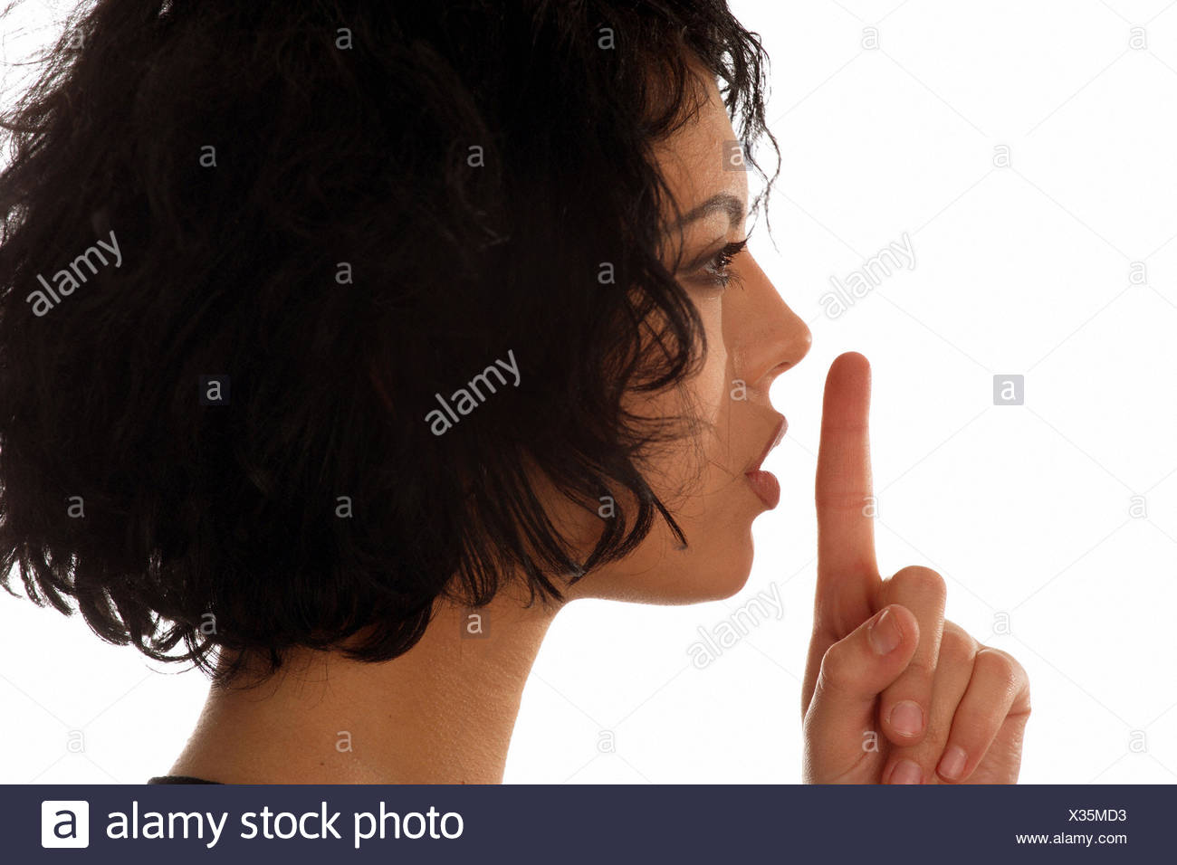 Please Be Quiet Stockfotos und -bilder Kaufen - Alamy