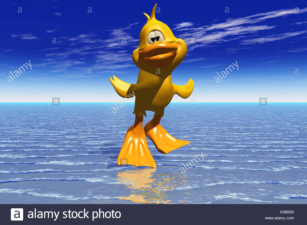 Ente Cartoon Stockfotos & Ente Cartoon Bilder - Alamy