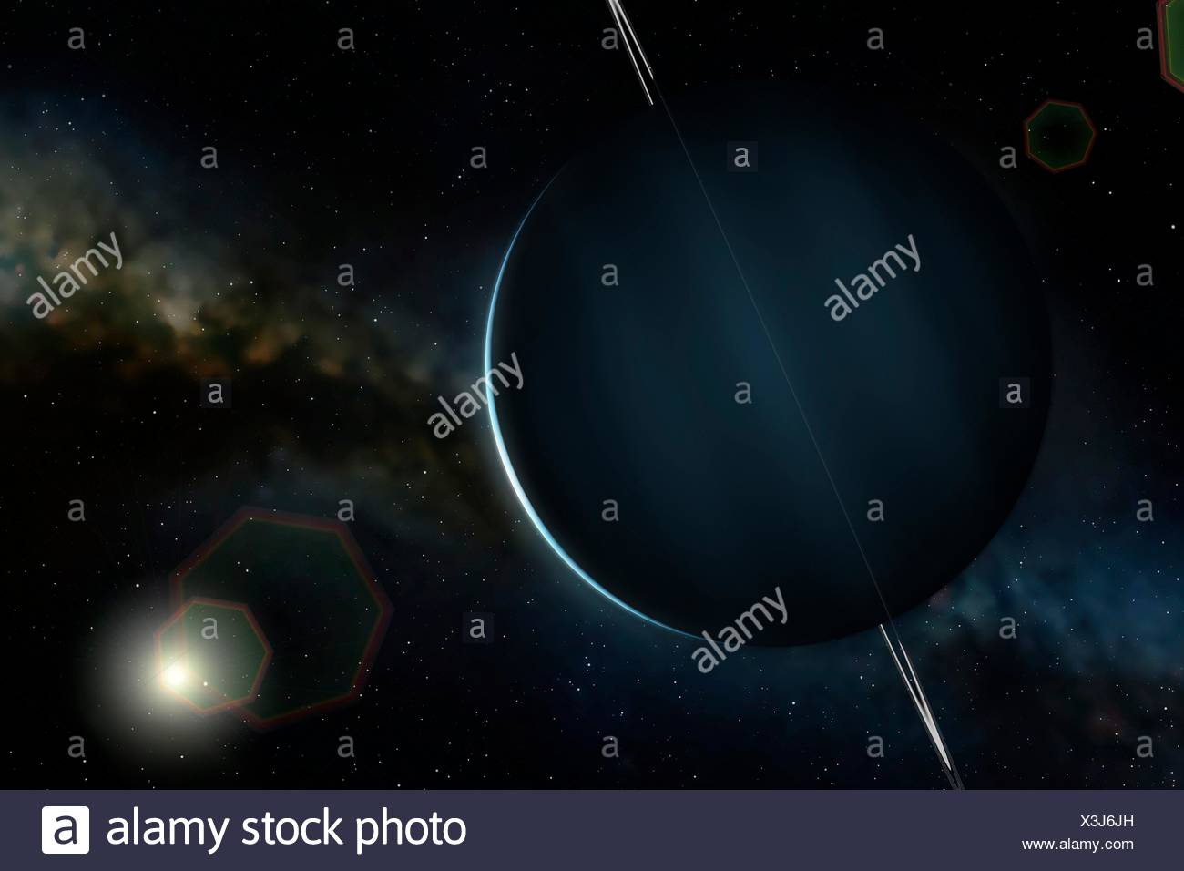 Ringe Von Uranus Stockfotos und -bilder Kaufen - Alamy