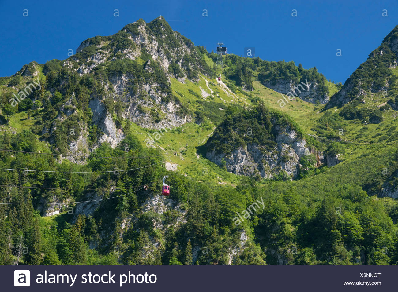 Hochfelln Mountain Summit Hochfellnhaus Chiemgau Stockfotos und -bilder ...