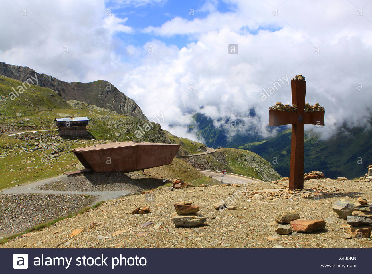 Timmelsjoch Hochalpenstrasse Stockfotos und -bilder Kaufen - Alamy
