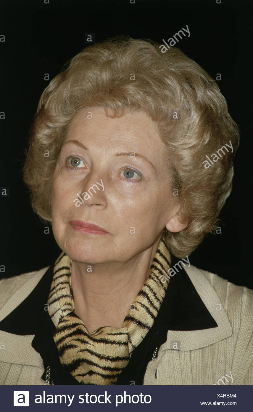 Annemarie Renger Stockfotos und -bilder Kaufen - Alamy