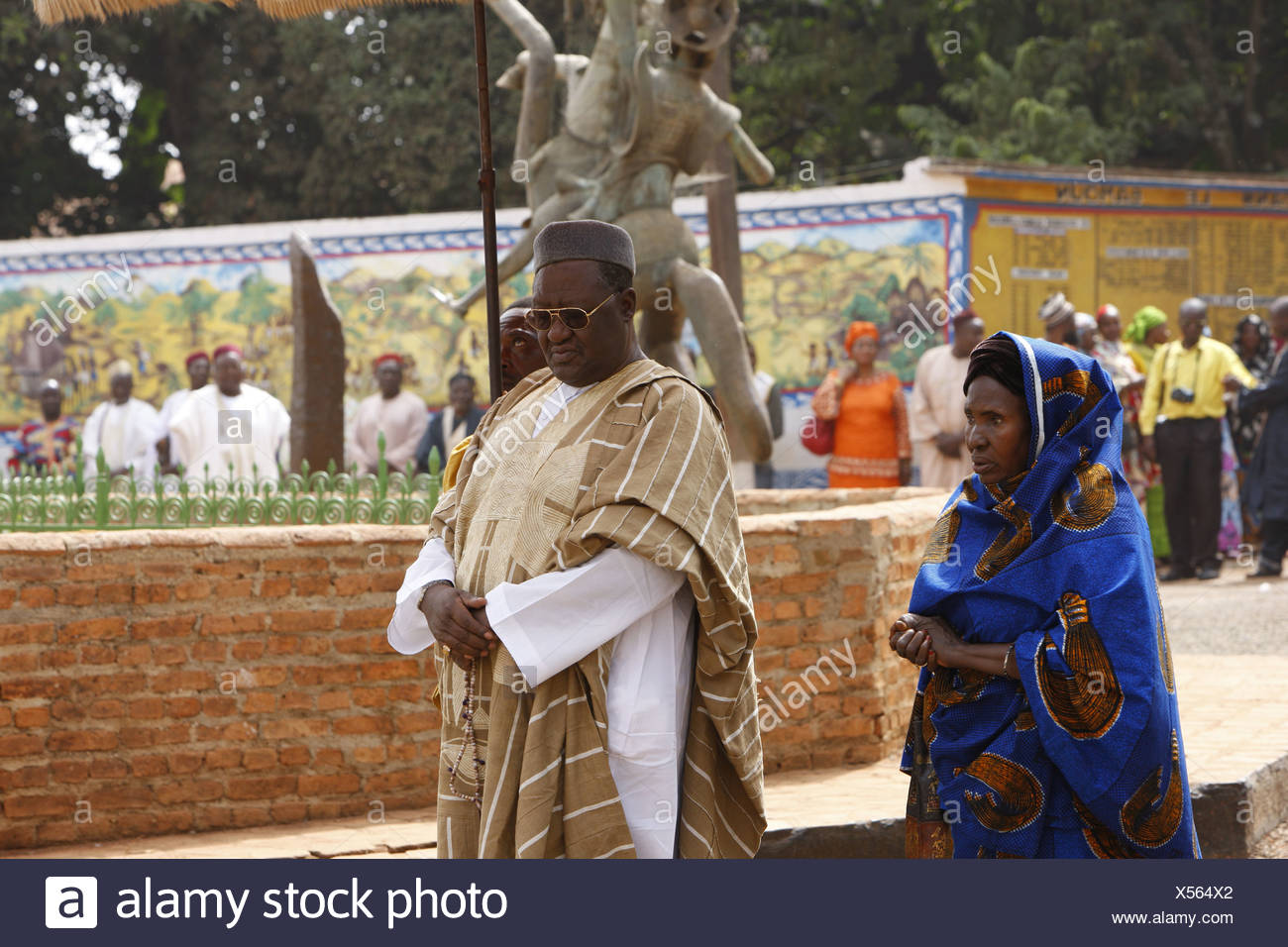 Cameroon Foumban Palace Sultan Stockfotos und -bilder Kaufen - Alamy