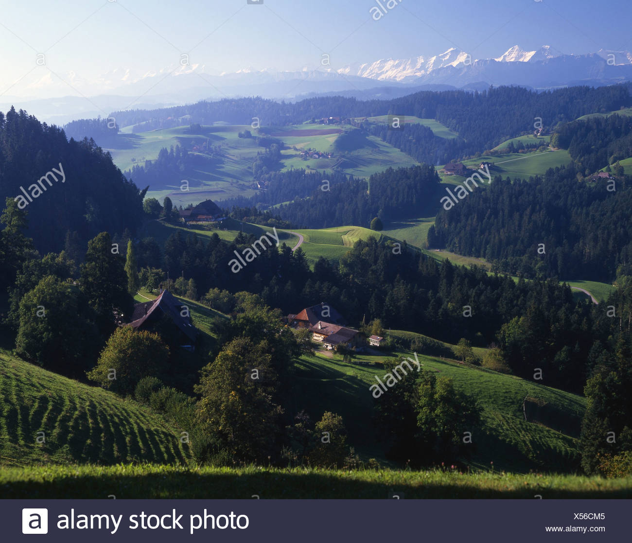 Emmental Hill Scenery Bern Bern Stockfotos und -bilder Kaufen - Alamy